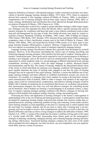 Chamot | PDF | Educational Assessment | Education