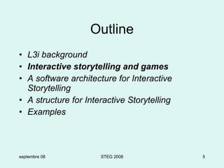 A storytelling model for educational games | PPT