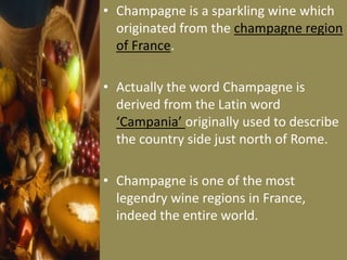 Champagne | PPTX