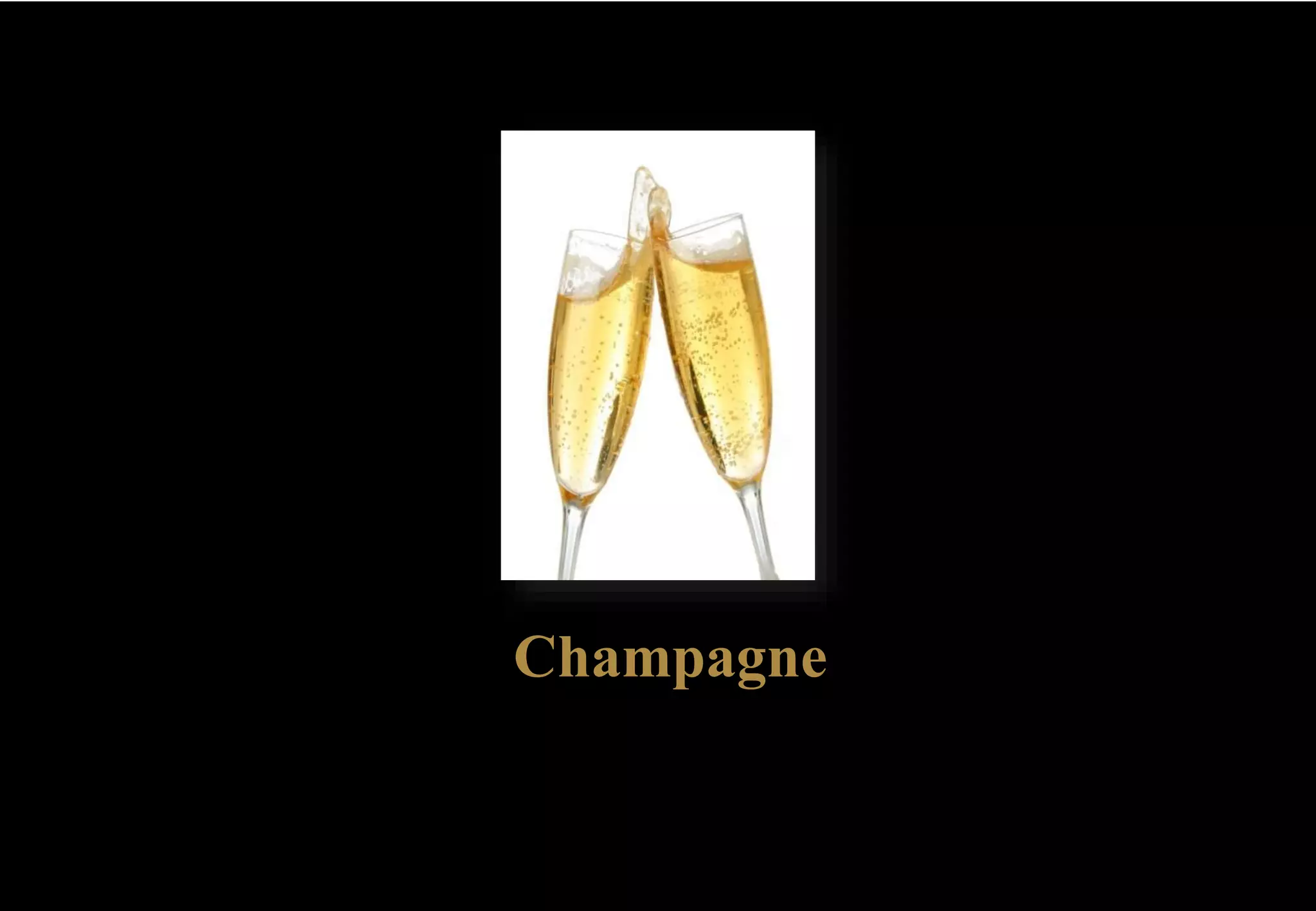 Champagne presentation | PPTX