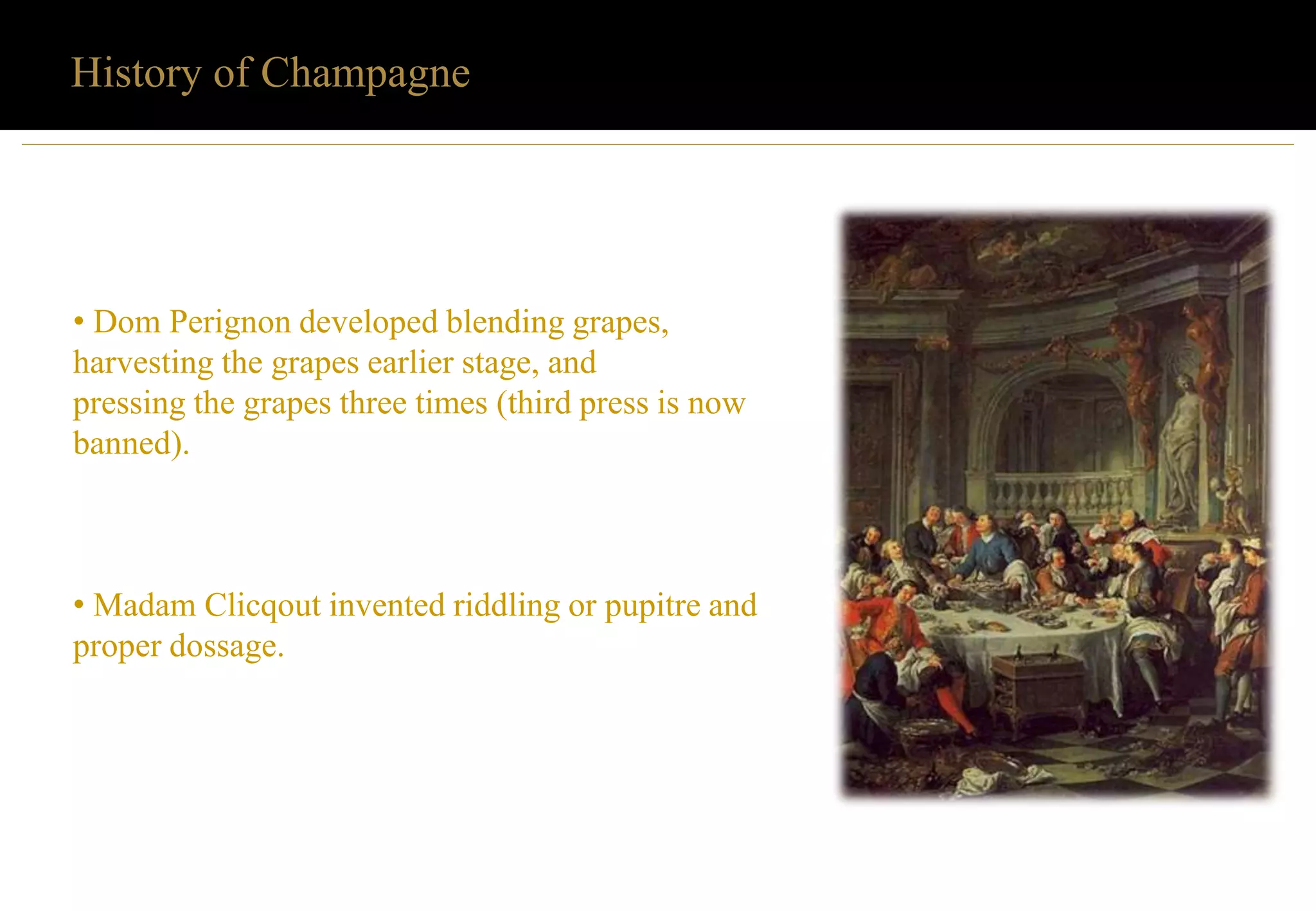 Champagne presentation | PPTX