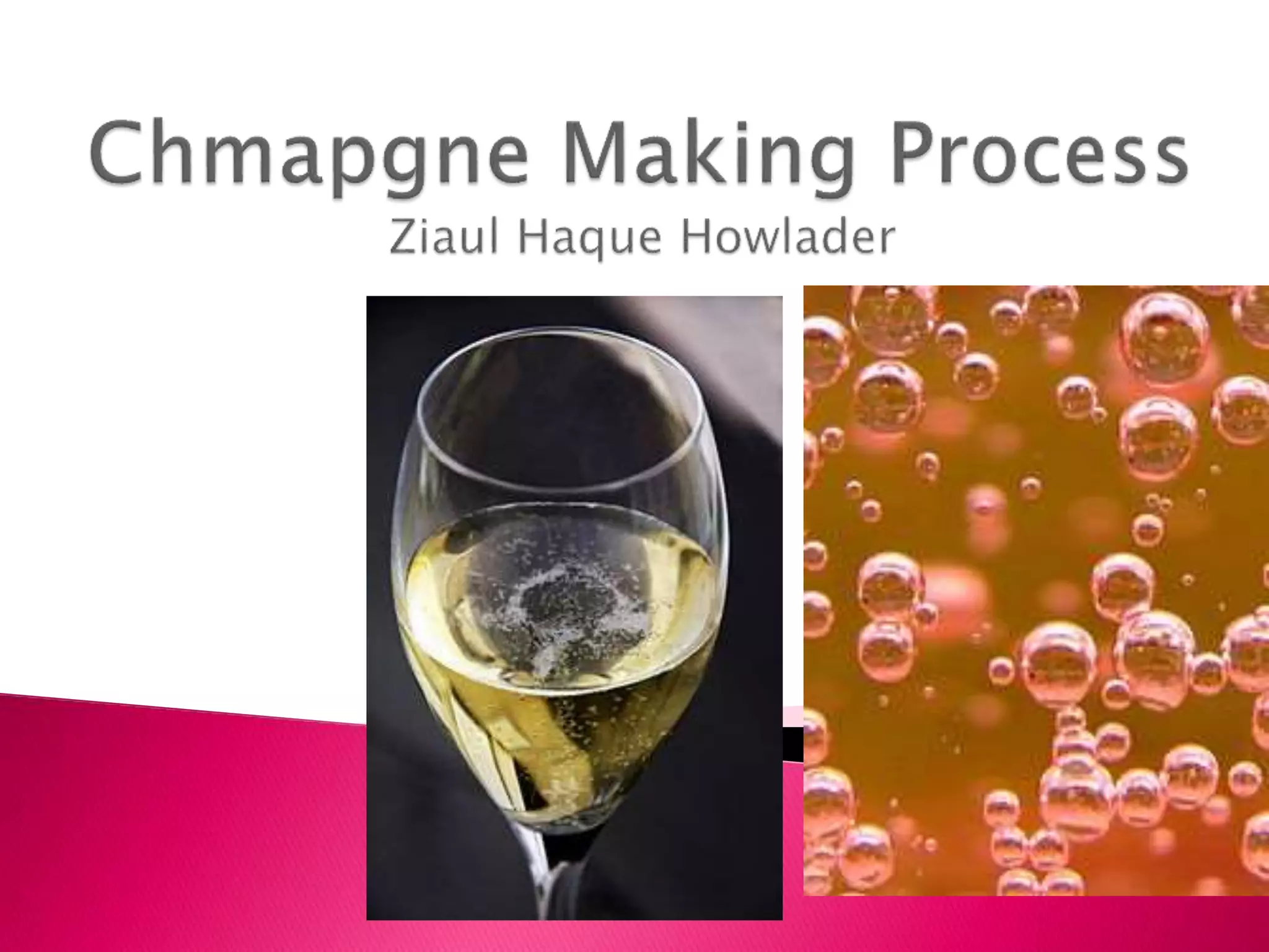 Champagne making process | PPTX