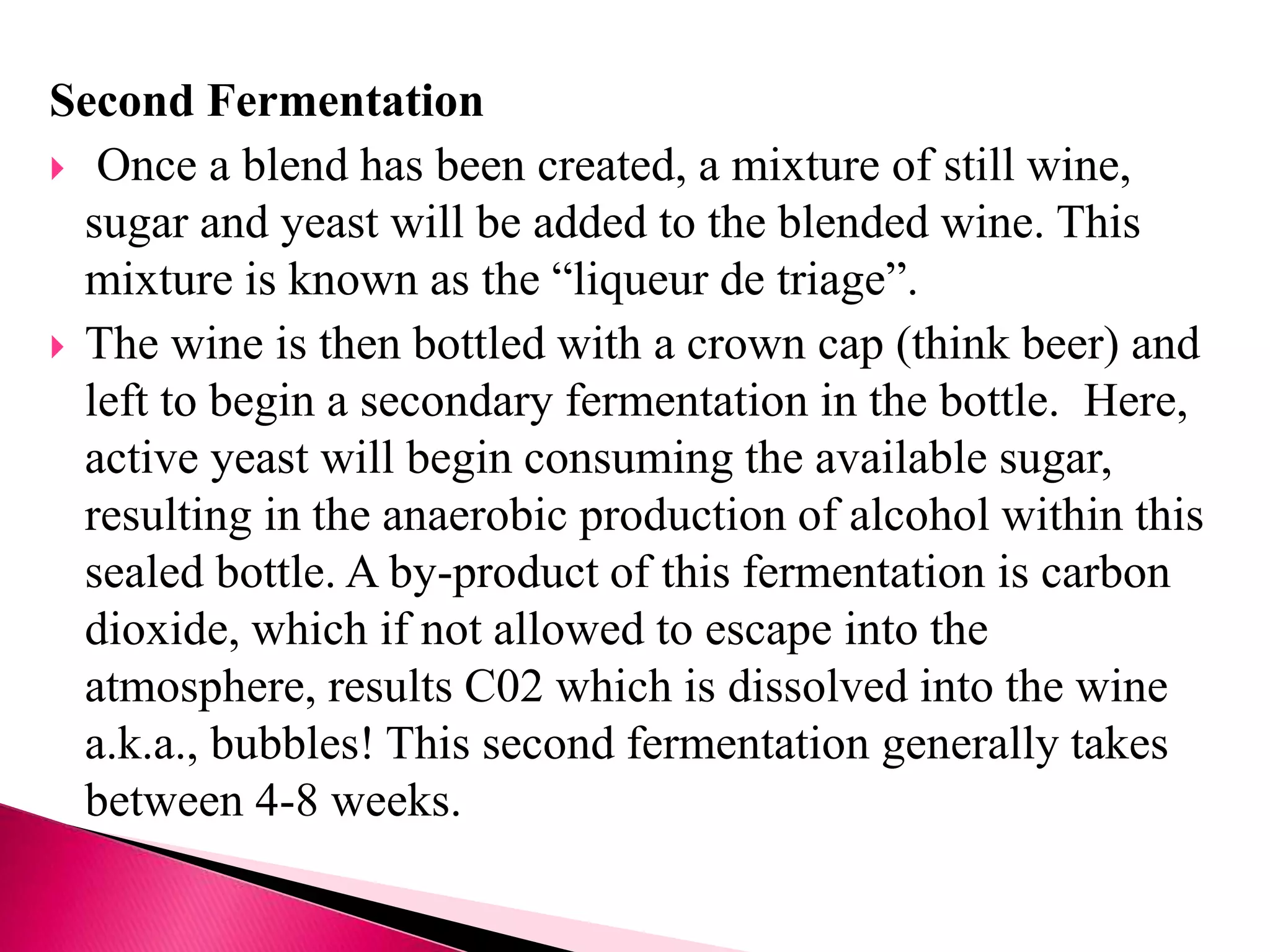 Champagne making process | PPTX