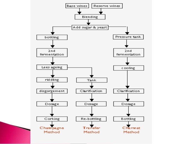 Champagne making process
