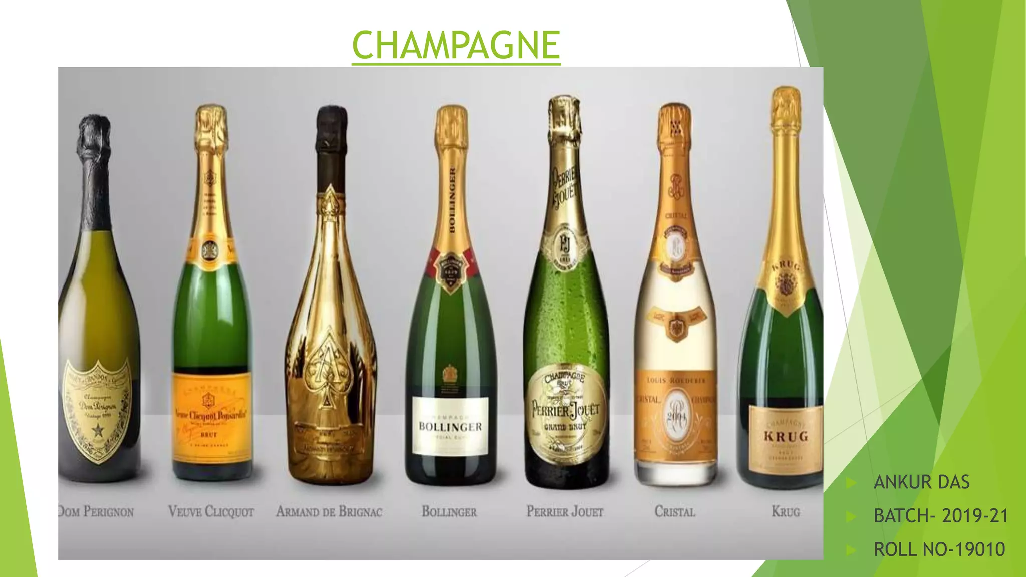 Champagne ppt | PPTX