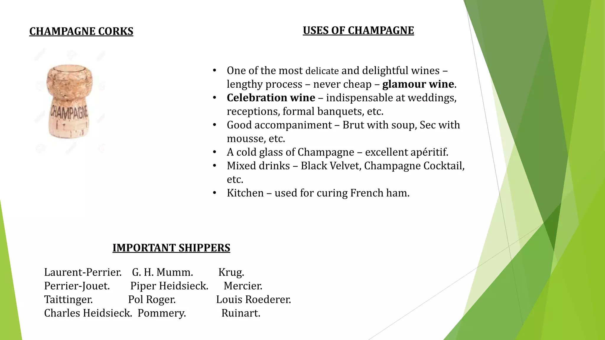 Champagne ppt | PPTX
