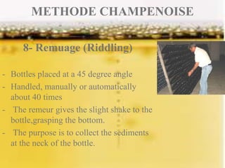 Champagne production/Methode champenoise | PPTX