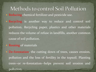 SOIL POLLUTION | PPT