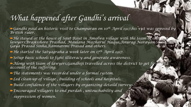 Champaran satyagrah | PDF