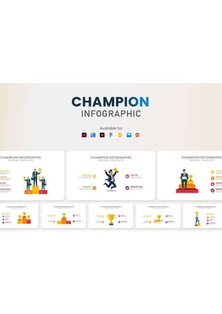 Champion Template Infographic Design | Graphypix | PDF