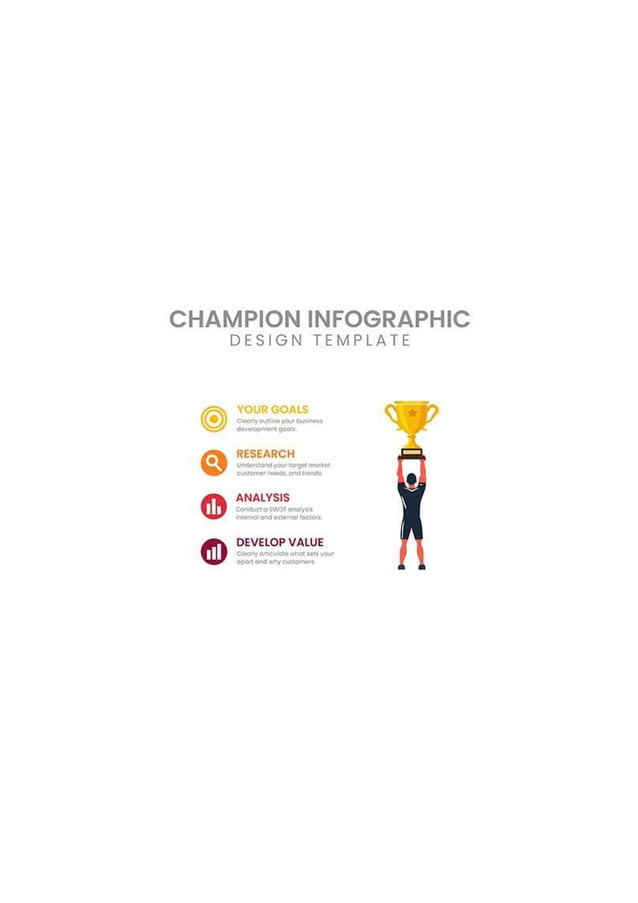 Champion Template Infographic Design | Graphypix | PDF