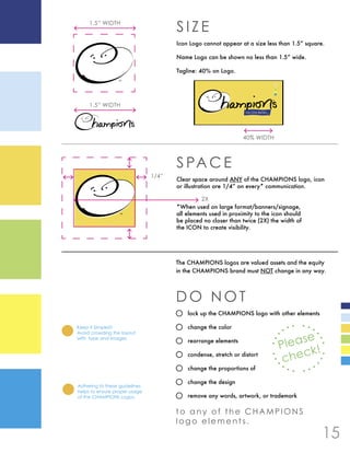 Champions Brand Guide | PDF | Marketing and Advertising | Business