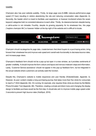 Champion's Digital Marketing Strategy | DOCX