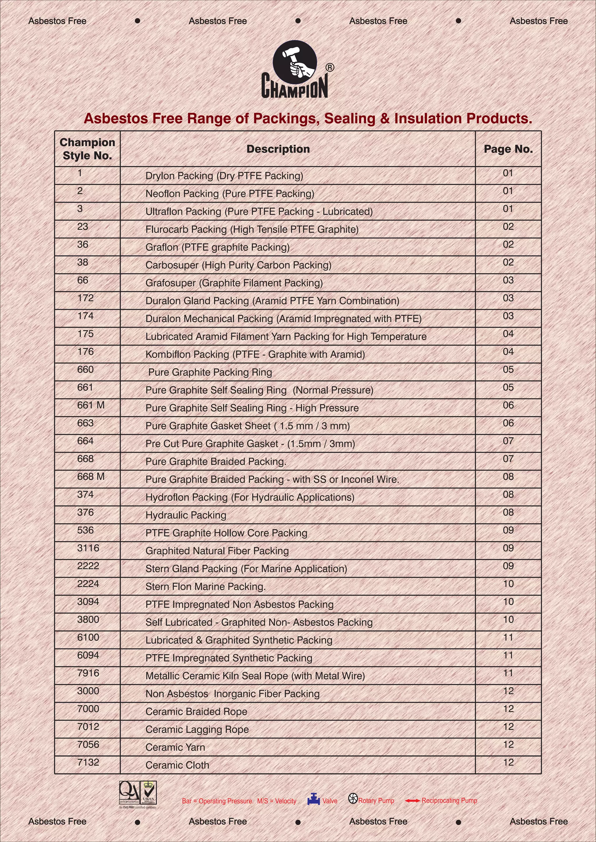 Champion seal final catalog part1 | PDF
