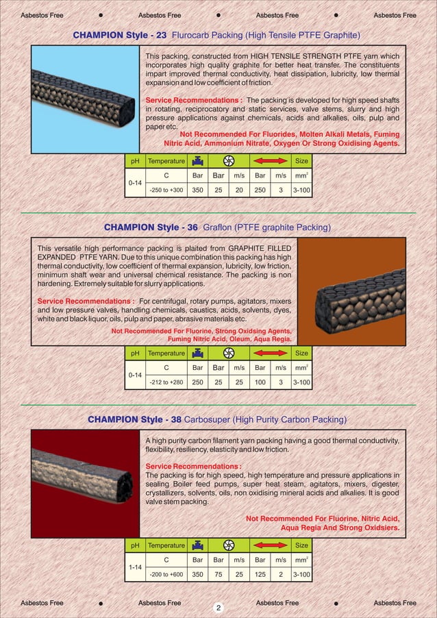 Champion seal final catalog part1 | PDF | Chemistry | Science
