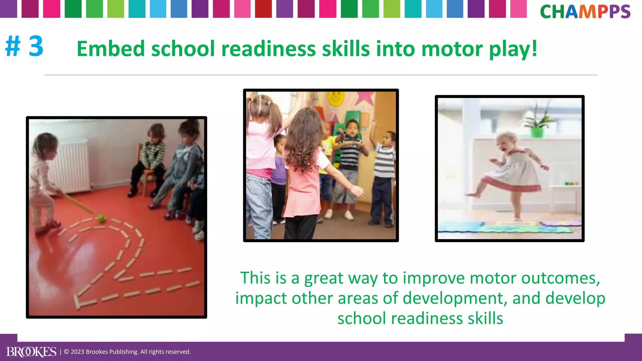 Children in Action Motor Program for Preschoolers (CHAMPPS) | PPT