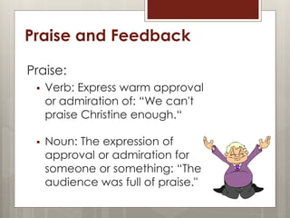Champs Module 10: Positive Feedback Part 2 | PPTX