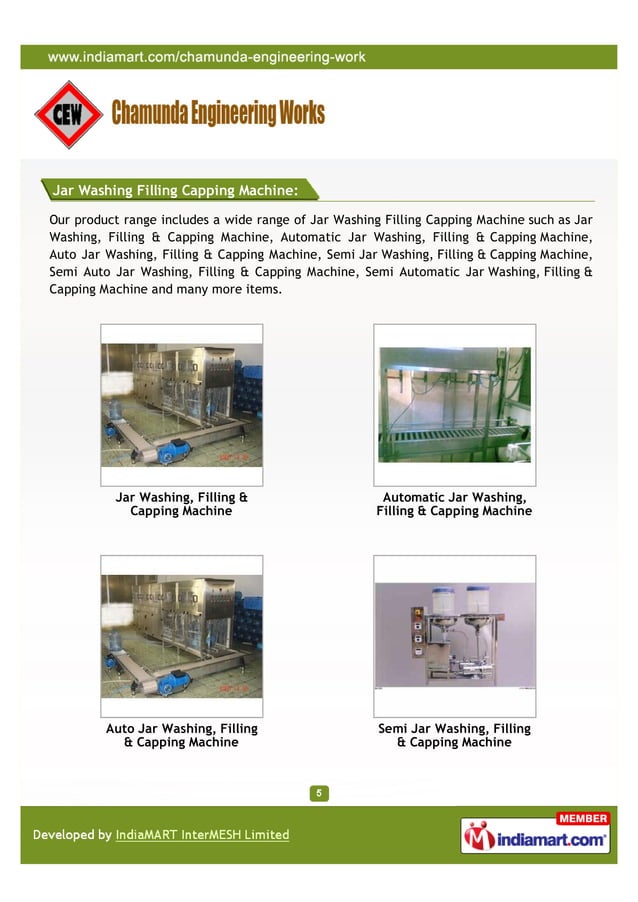 Chamunda Engineering Works, Ahmedabad, Automatic Top Labelers | PDF