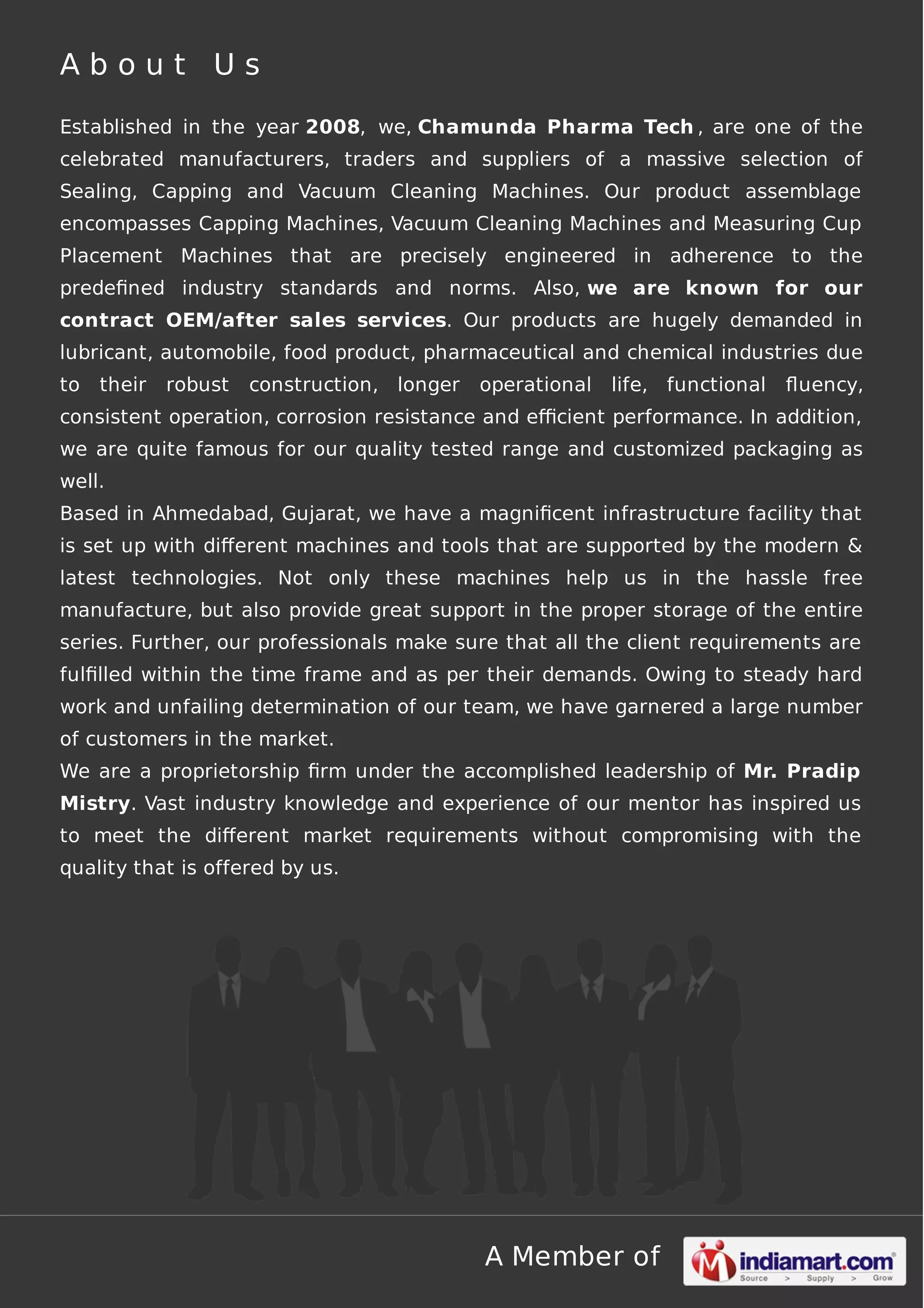 Chamunda pharma-tech | PDF