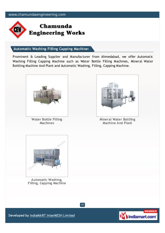 Chamunda Engineering Works, Ahmedabad, Water Plant