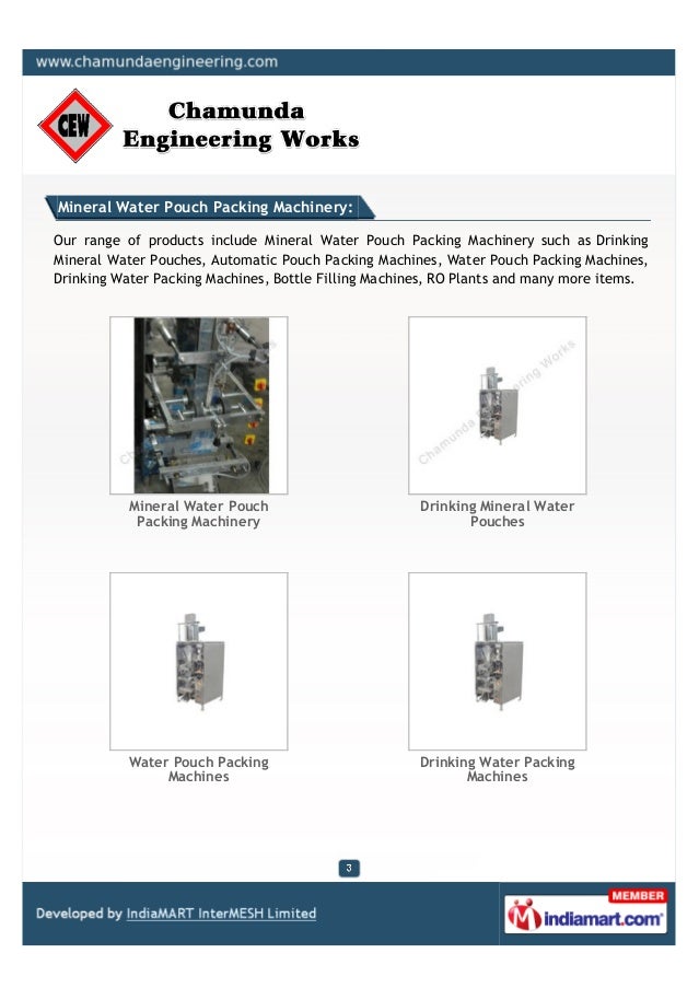 Chamunda Engineering Works, Ahmedabad, Water Plant
