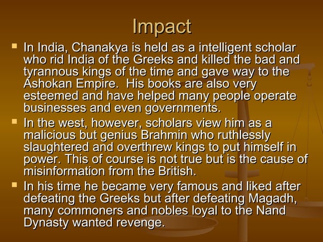 Chanakya | PPT | Hinduism | Religion & Spirituality