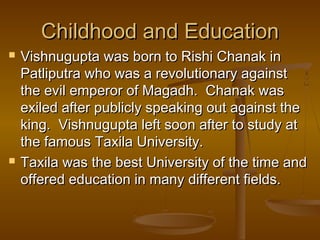 Chanakya | PPT