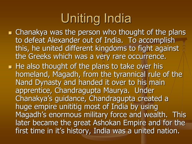 CHANAKYA.ppt | Hinduism | Religion & Spirituality