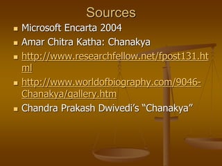 CHANAKYA.ppt | Hinduism | Religion & Spirituality