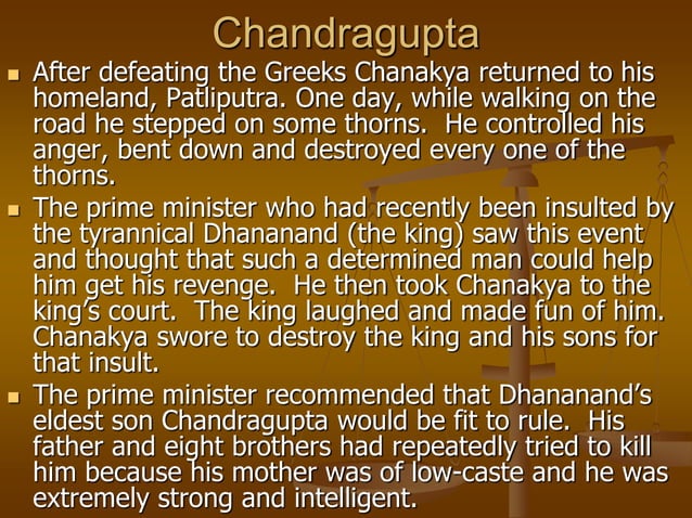 CHANAKYA.ppt | Hinduism | Religion & Spirituality