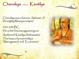 Chanakya niti | PPTX