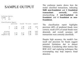 chanakya ppt for fraud detection in financial transaction | PPTX