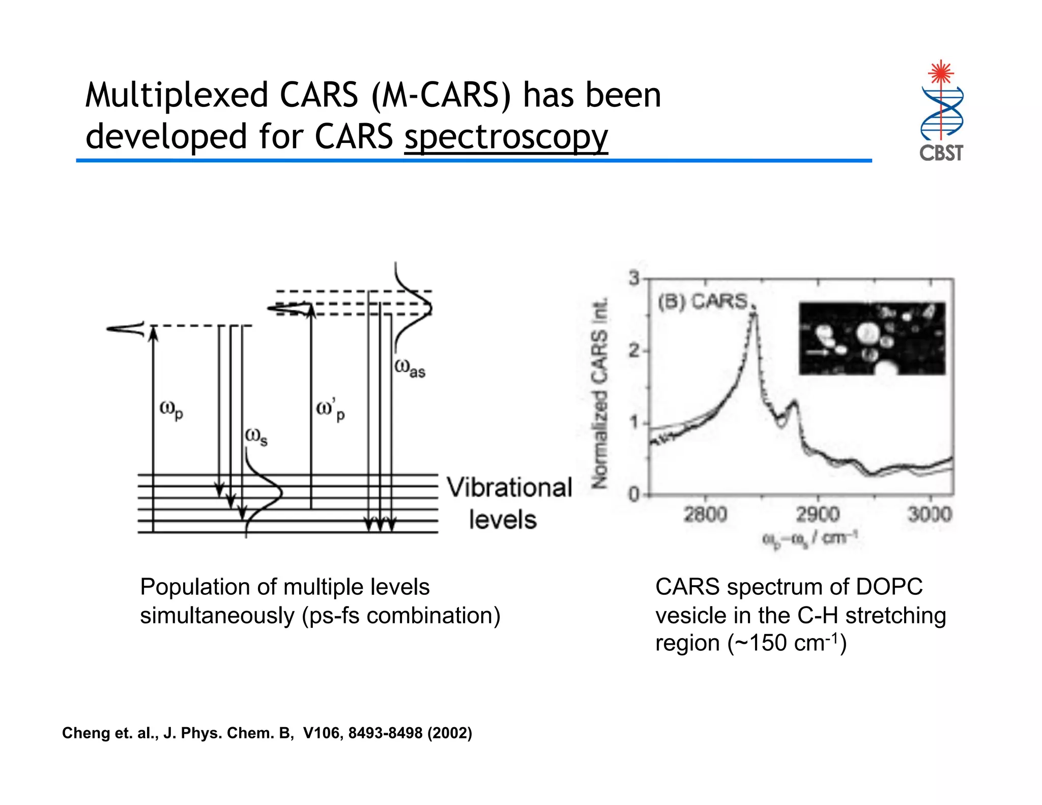Raman and Coherent anti-Stokes Raman Scattering (CARS) Spectroscopy and ...