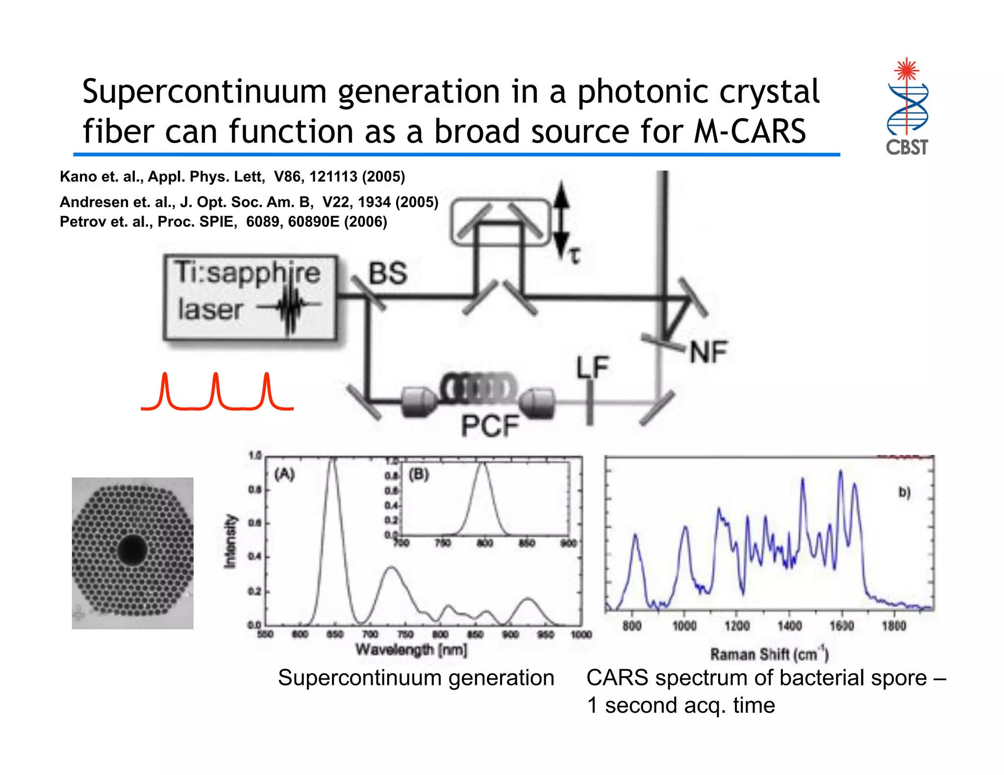 Raman and Coherent anti-Stokes Raman Scattering (CARS) Spectroscopy and ...