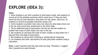 Ideas for teaching chance, data and interpretation of data | PPTX