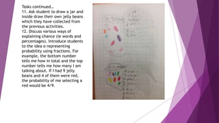 Ideas for teaching chance, data and interpretation of data | PPTX