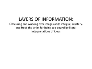 Layers of Information | PPT