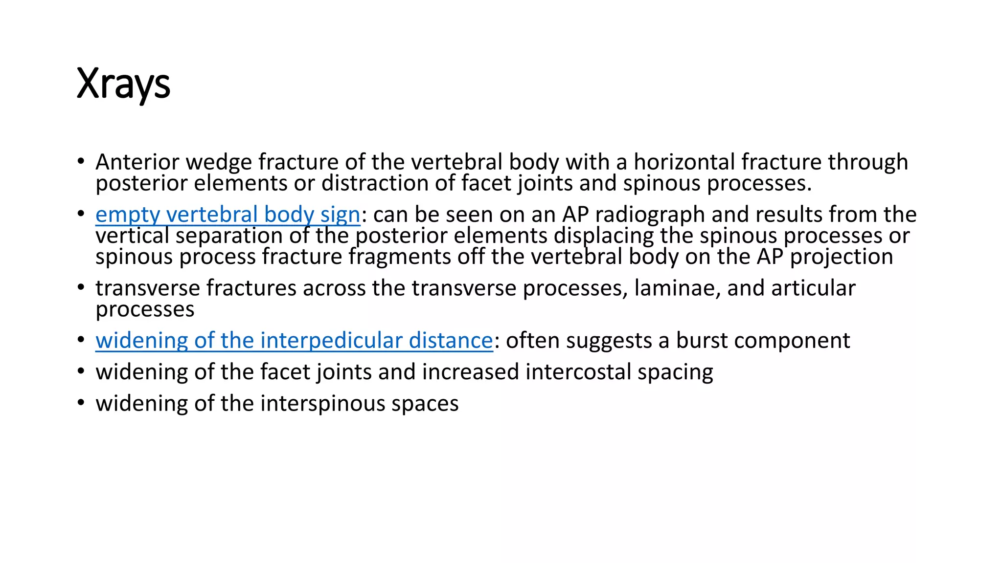 Chance fracture | PPTX