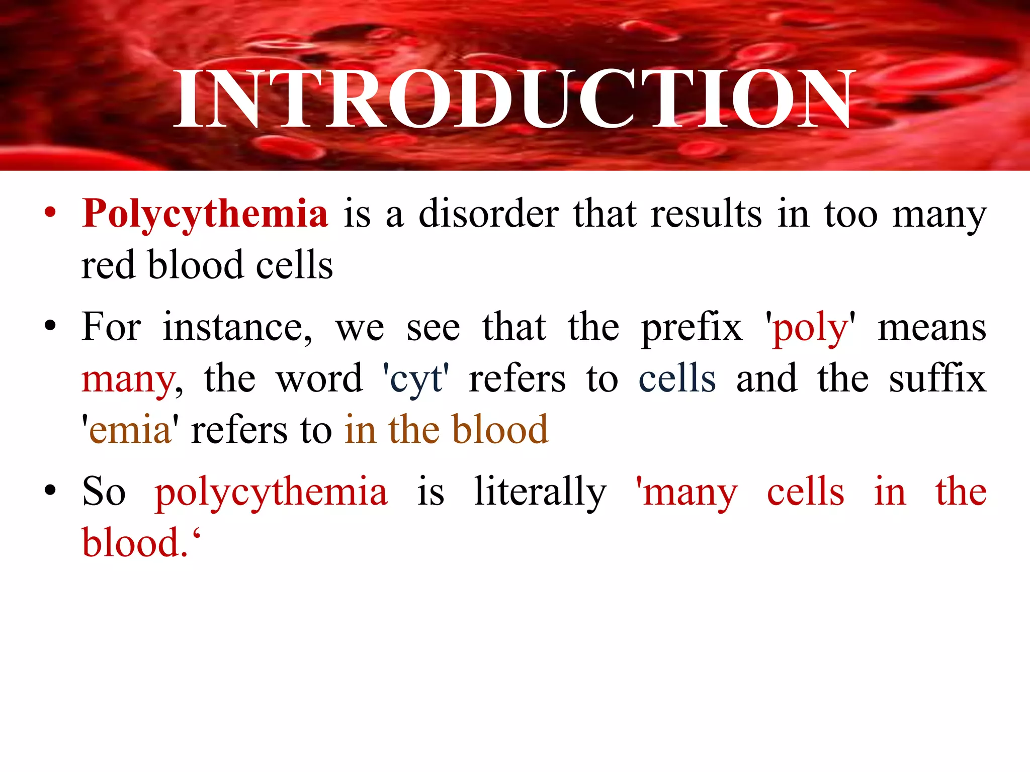 Polycythemia | PPTX