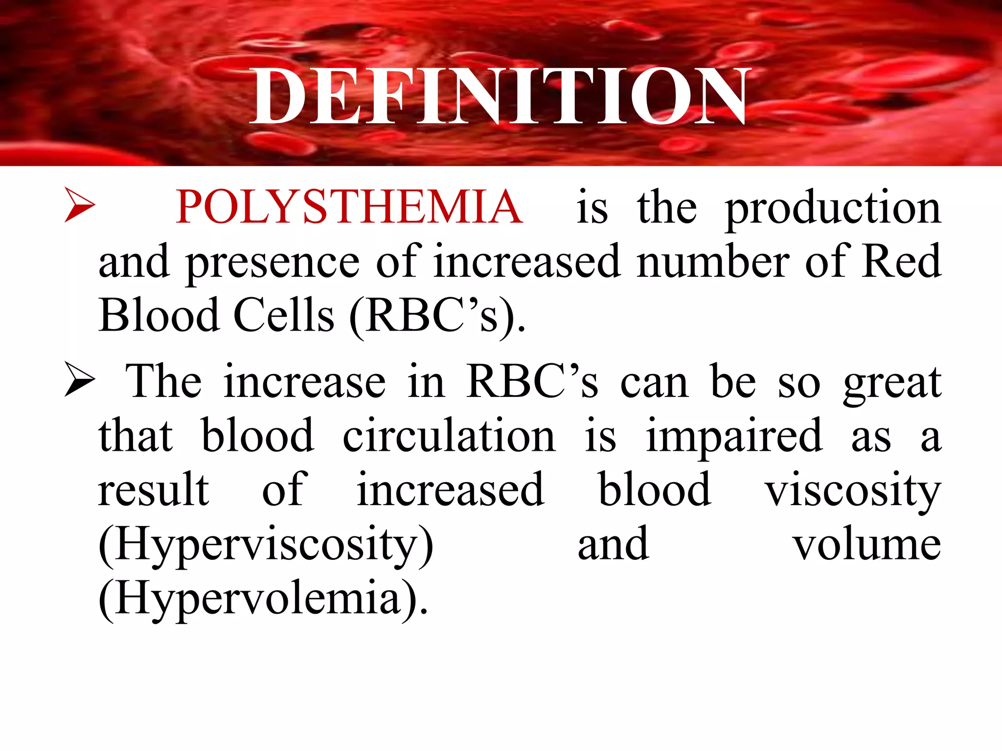 Polycythemia | PPTX