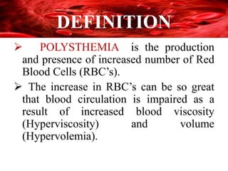 Polycythemia | PPTX