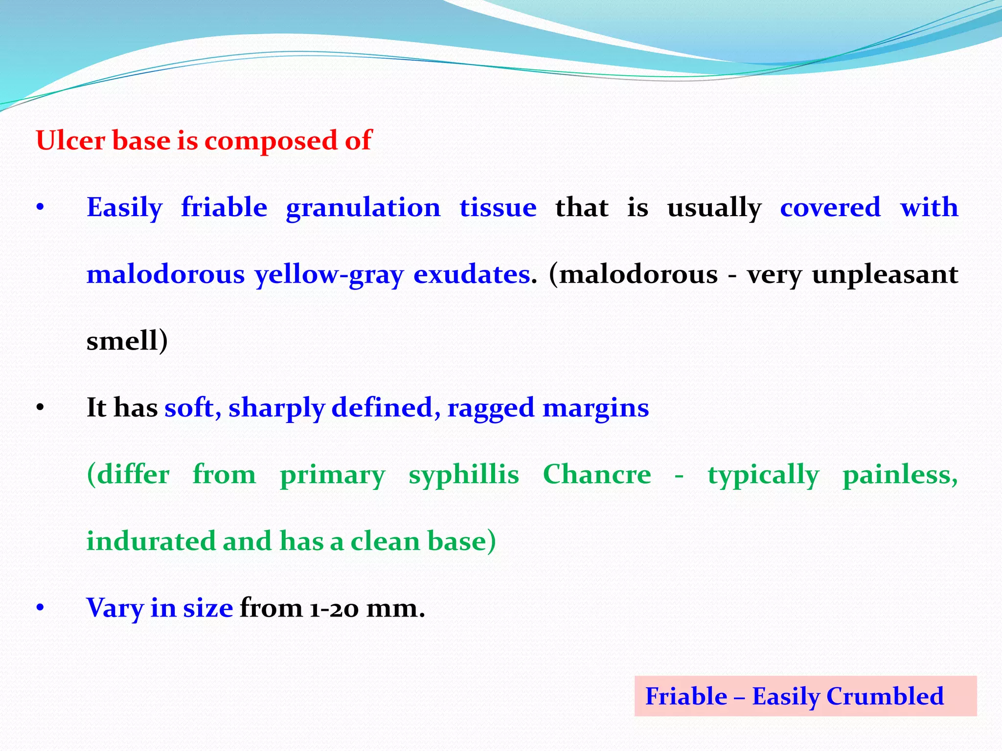 UPADAMSHA (Chancroid / SOFT CHANCRE) | PPSX