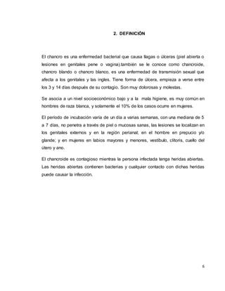 Enfermedad de Chancros | DOCX