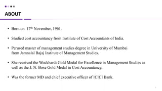 Chanda kochhar | PPT