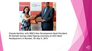 Chanda kochhar | PPT