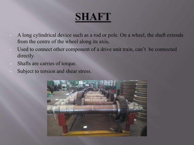 Shaft and Axle Failure | PPT