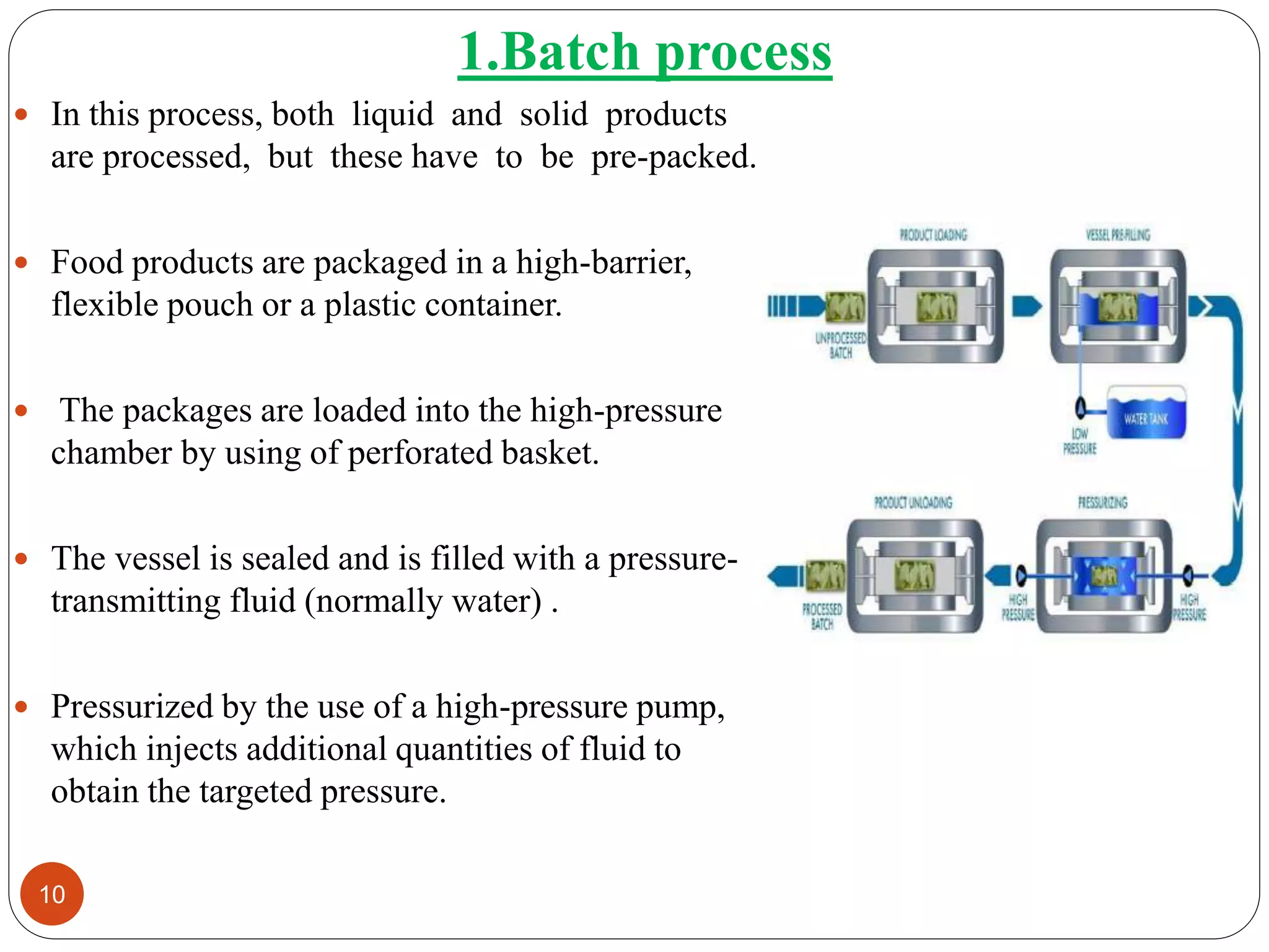 High pressure processing of foods | PPTX