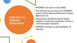 INTERNET | PPT