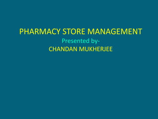 Chandan Mukherjee | PPT