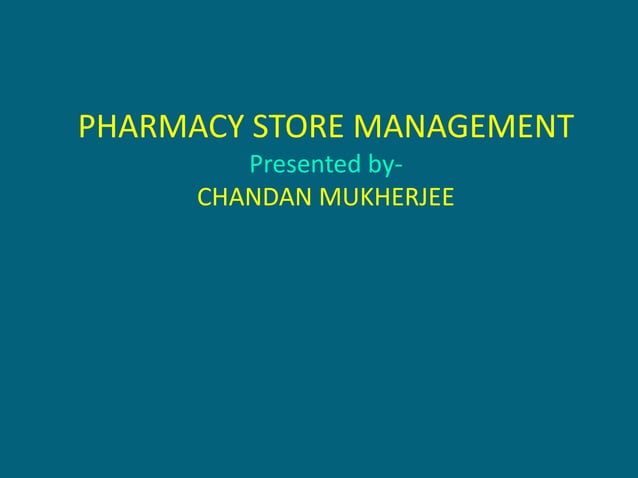 Chandan Mukherjee | PPT